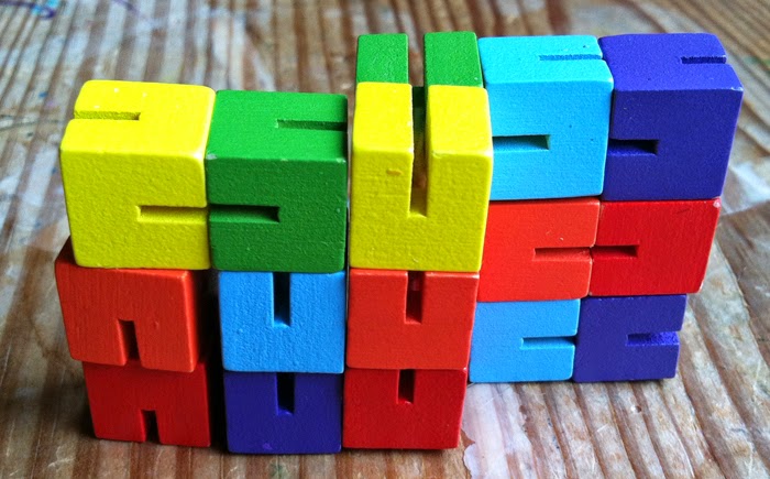 The Map is Not the Territory: 18 cubes + 6 colors + 1 elastic ...