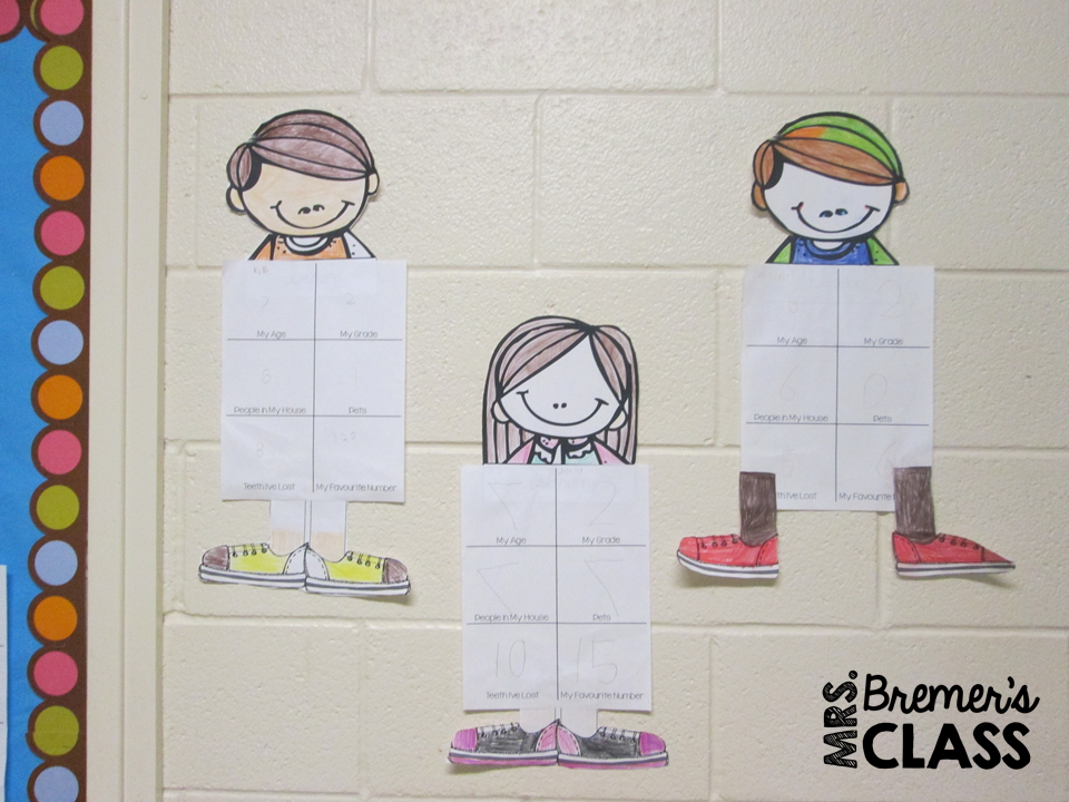 Math About Me | Mrs. Bremer's Class