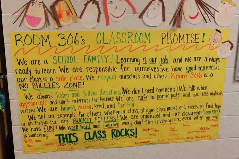 Classroom Promise Ideas - Templates Printable