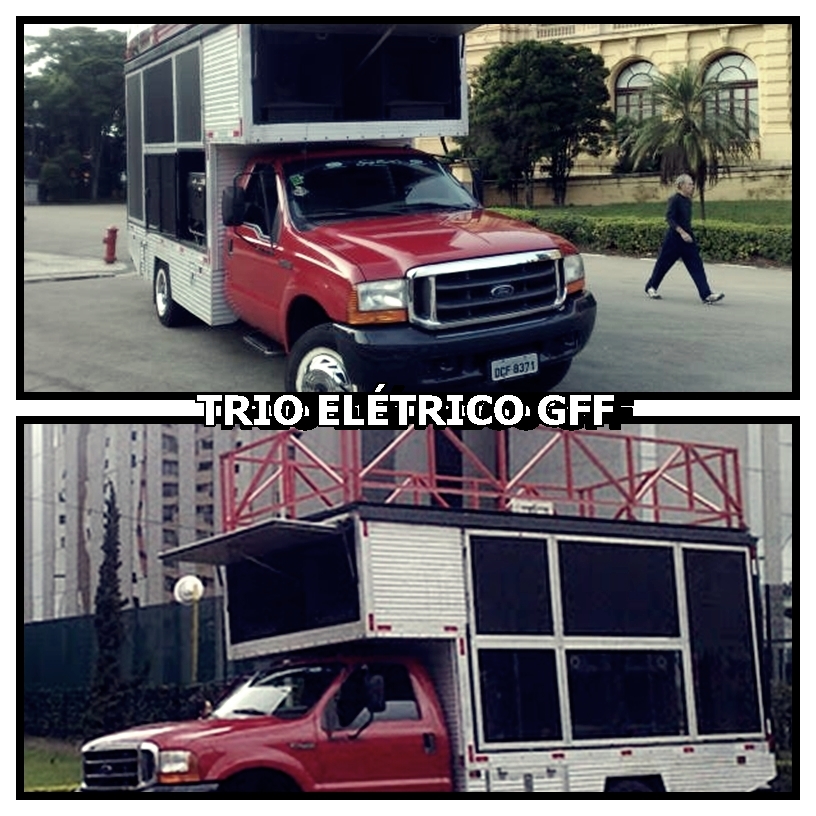 Trios elétricos, Carro de som , mini trios e Trenzinho Expresso da Alegria