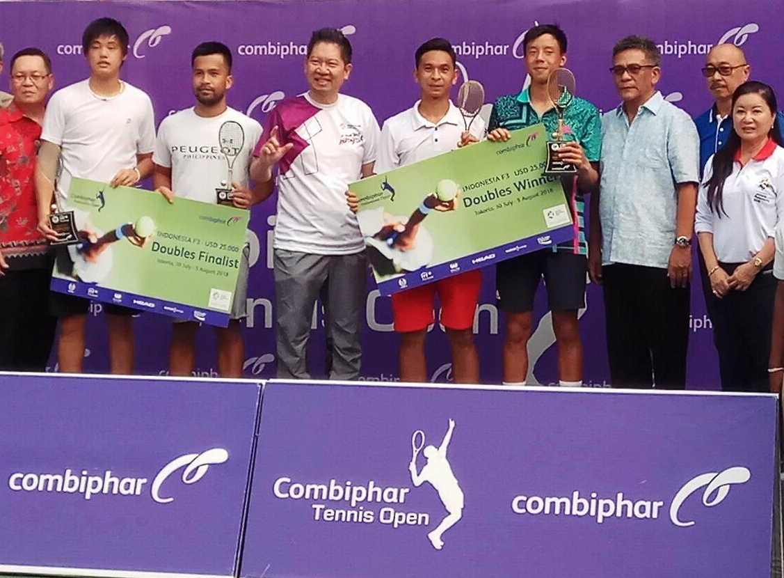 Christopher Rungkat/Justin Barki Juara Combiphar Tennis Open 2018 Seri ...