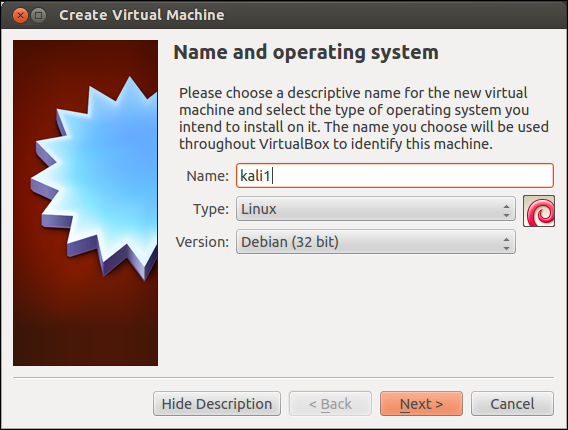 aGupieWare: Hack Lab Part 1: Installing a Kali Linux Virtual Machine in Virtualbox