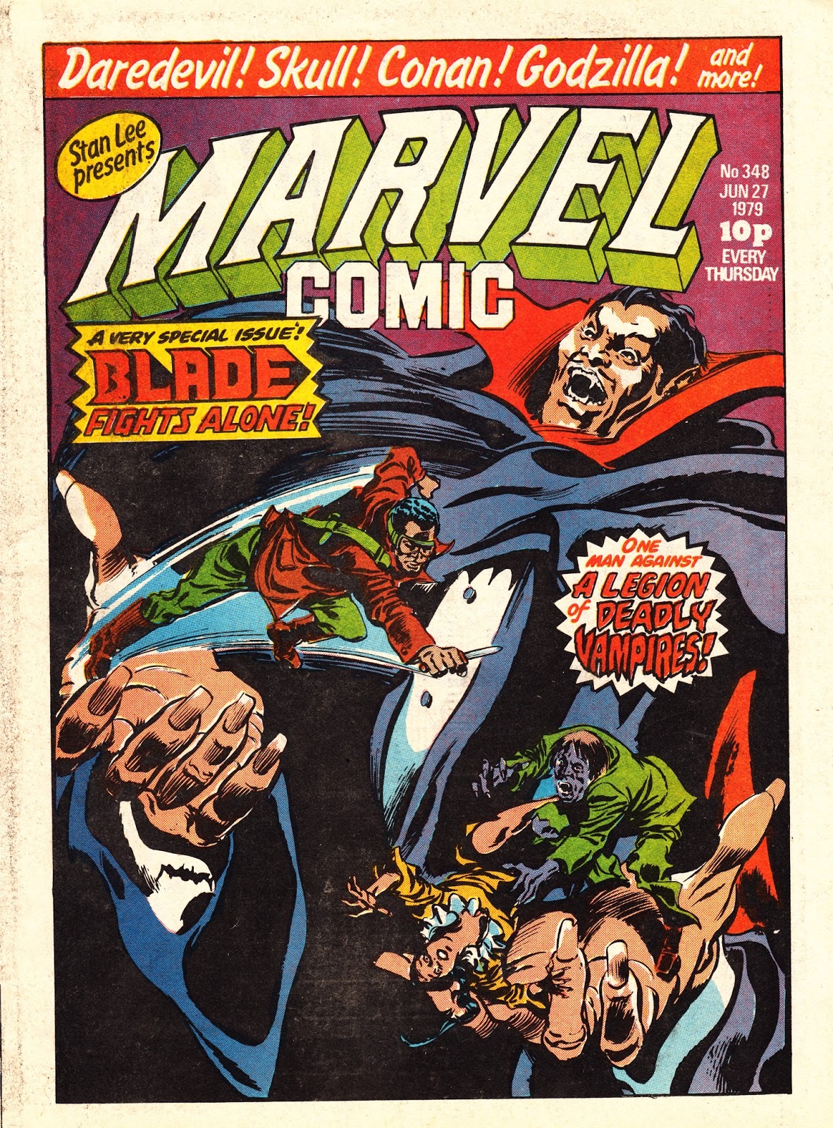 STARLOGGED - GEEK MEDIA AGAIN: 1979: MARVEL COMIC JUNE COVER GALLERY ...