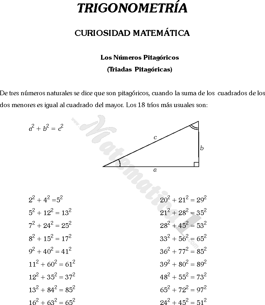 SENO Y COSENO EJEMPLOS DE TRIGONOMETRIA DE SEXTO GRADO DE PRIMARIA ...