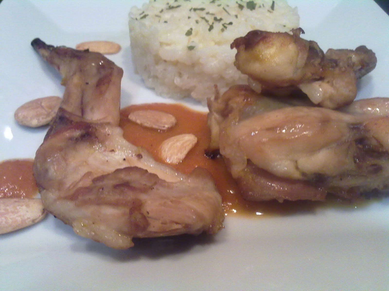 Mis recetas de cocina: Conejo con salsa agridulce