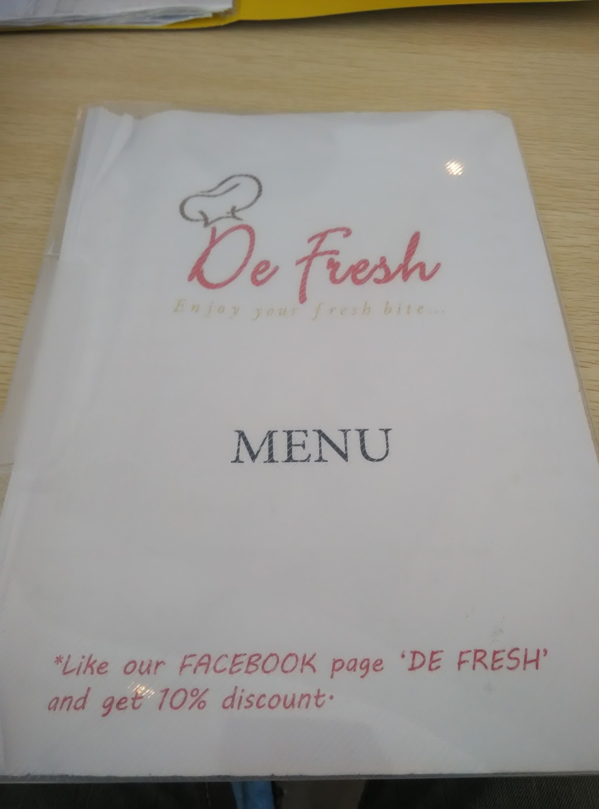 It's About Food!!: De Fresh Bakery Cafe @ Elit Avenue