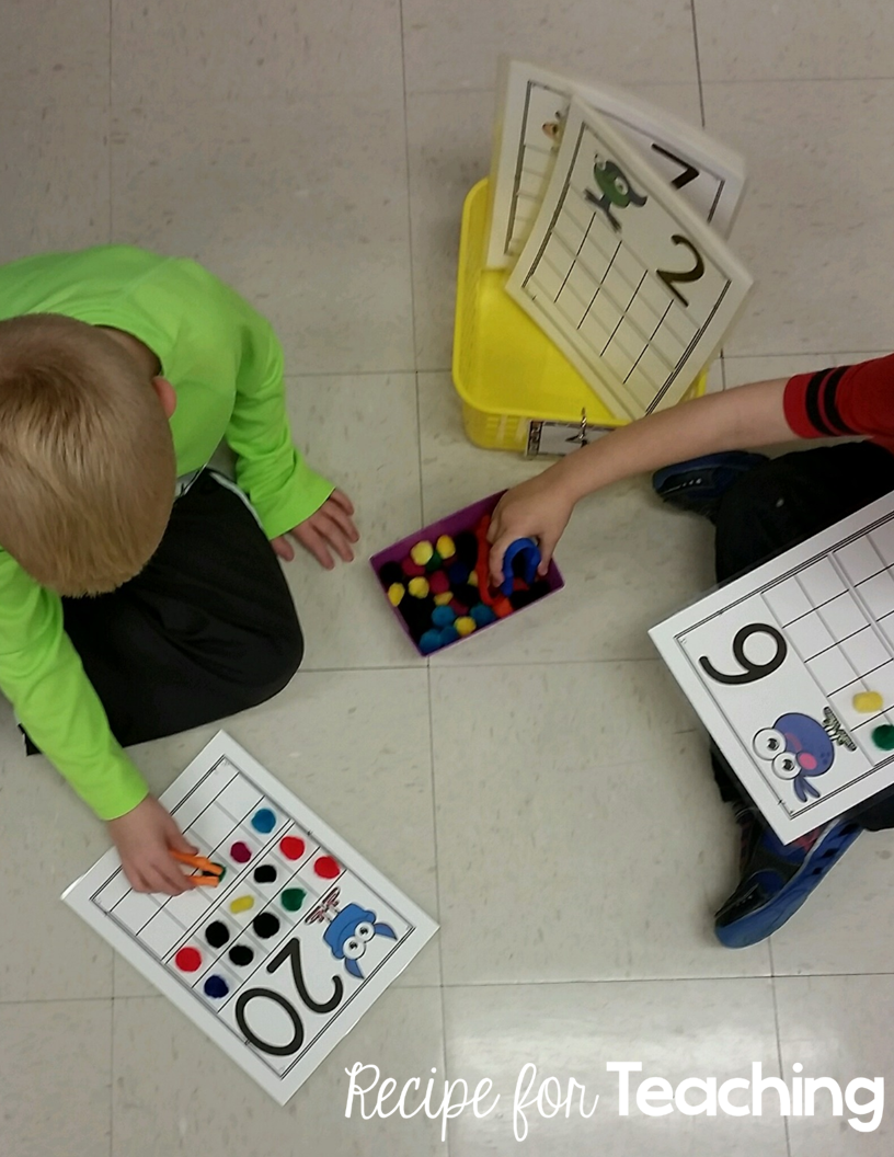 Ten Frames - Recipe for Teaching