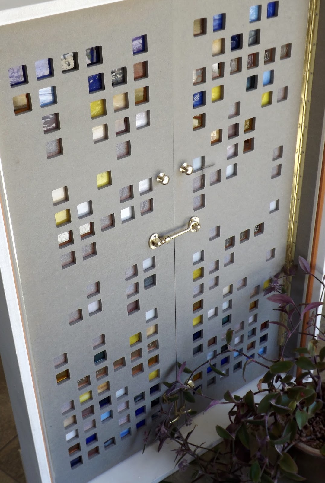 CASPAR DESIGN-FURNITURE: STAINED GLASS WINDOW SHUTTERS