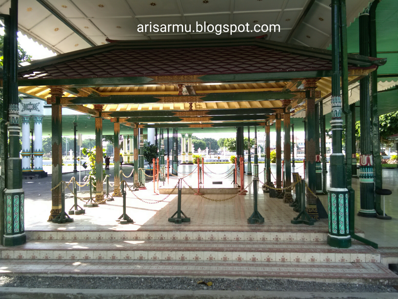 Kraton Yogyakarta (Sultan's Palace), a cultural center of Javanese people
