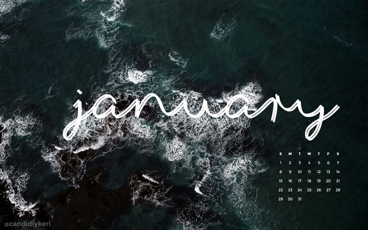 SCRAP & my favourite things: Fondos de pantalla para enero