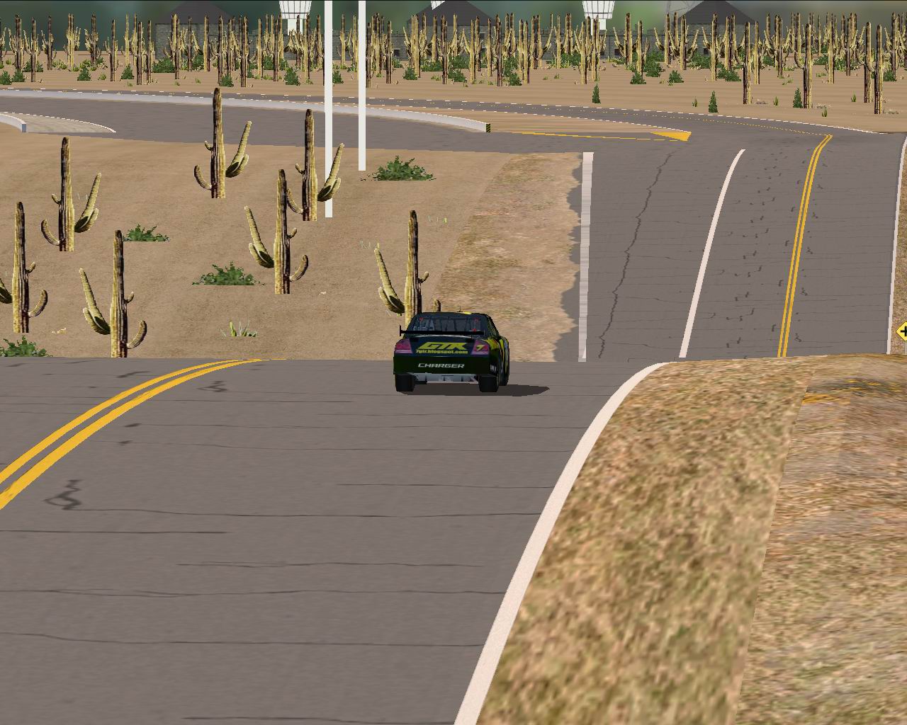 7GTR - Galaxys Team Racing: NR2003 - Testing en Desert Highway
