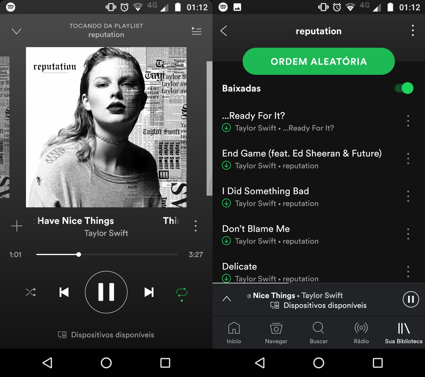 Existe uma forma de você ouvir o novo disco da Taylor Swift ...