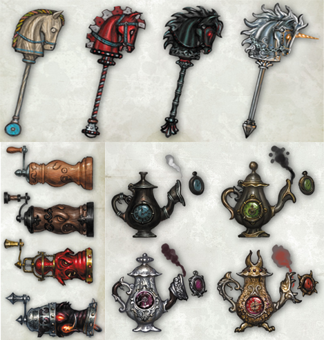 Alice Madness Returns: Armas