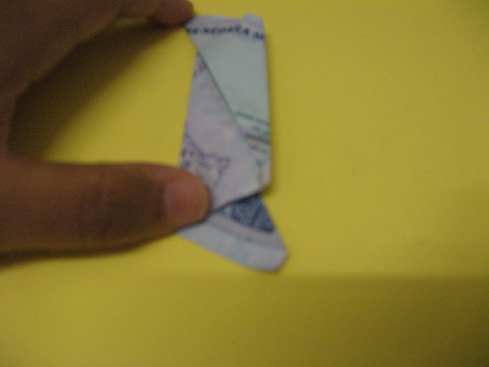 origami bunga guna duit... =) | Bila jemariku menari