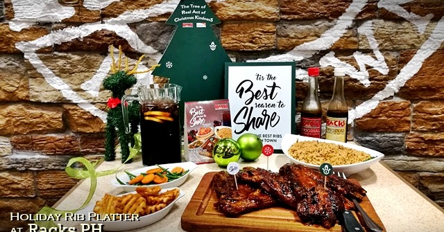 Holiday Rib Platter at RACKS Philippines | YedyLicious Manila Food Blog ...