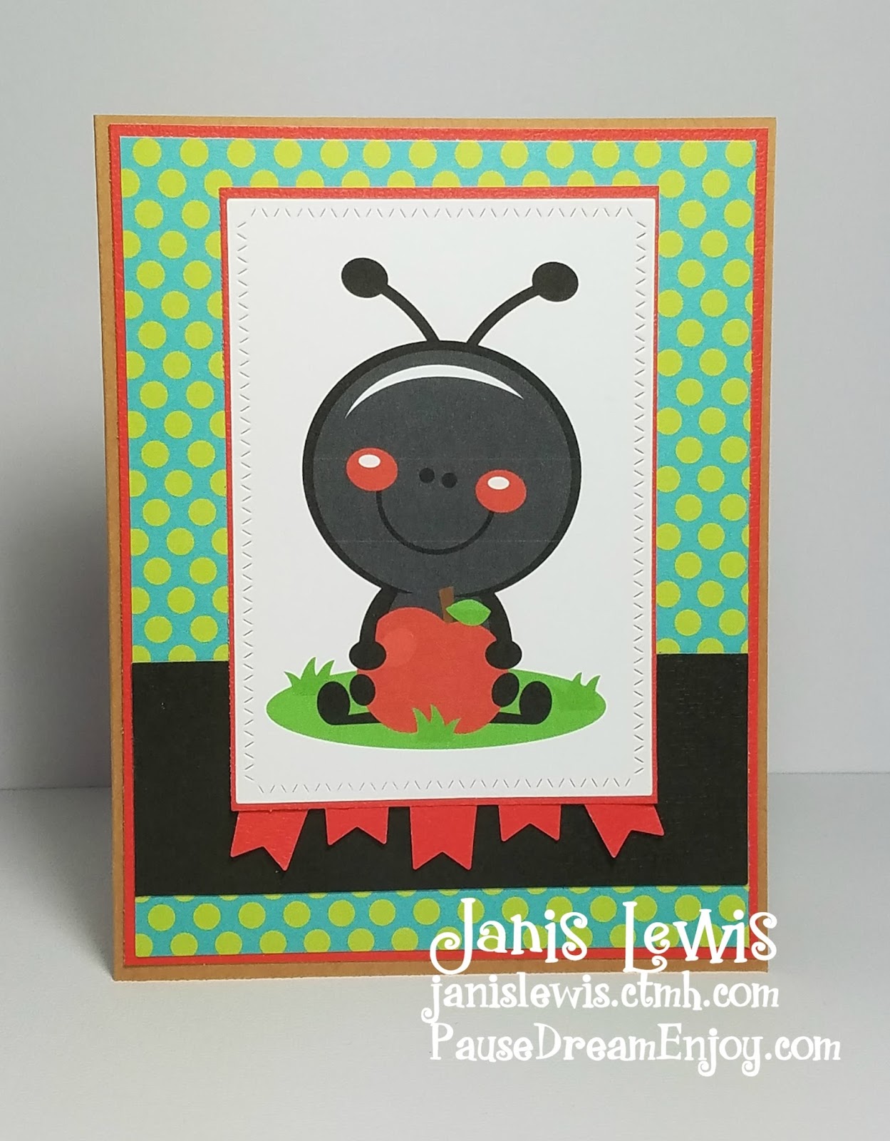 Pause Dream Enjoy: Happy Ant Card