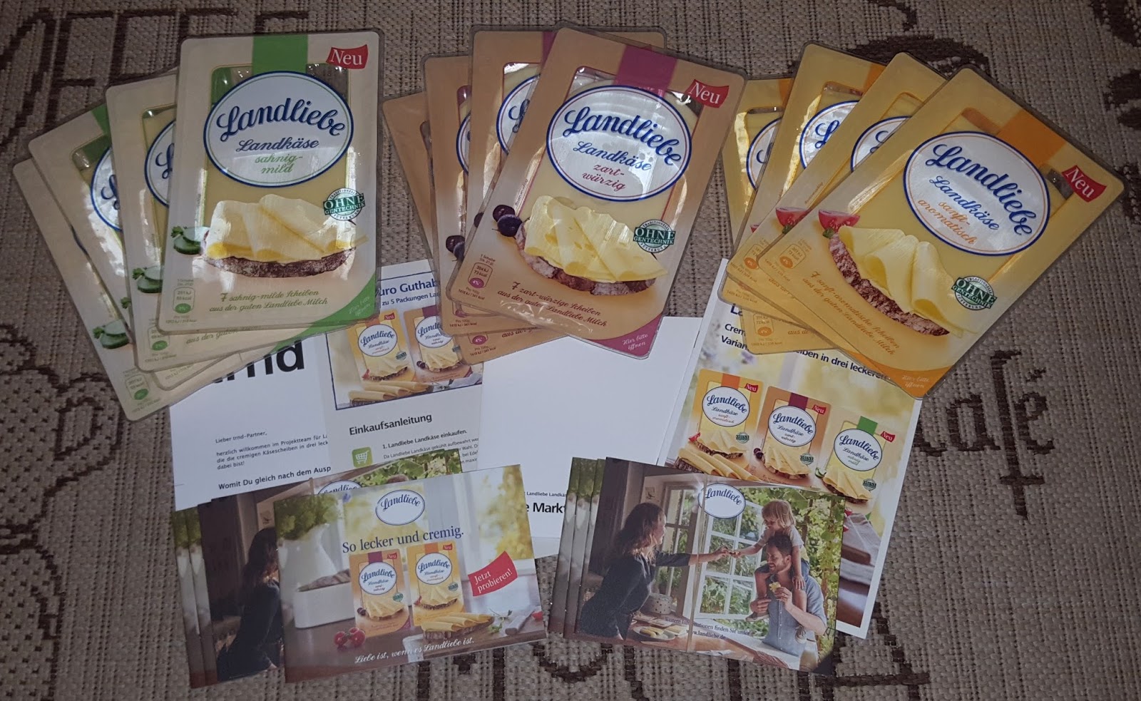 Muttis Produkttest Blog: Landliebe Landkäse