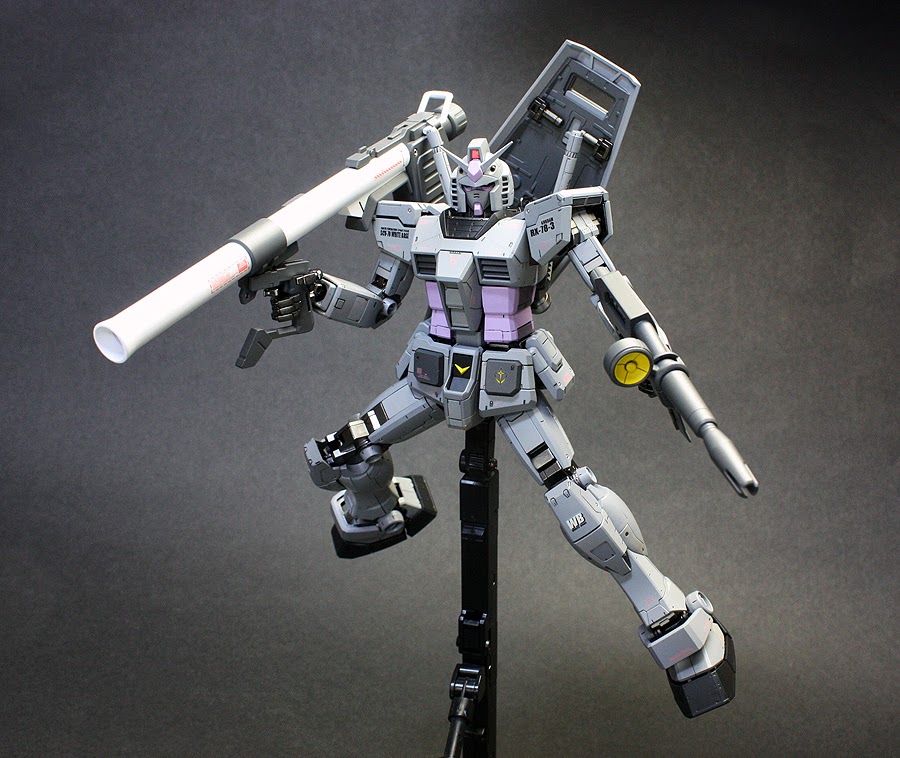 MG 1/100 RX-78-3 / G-3 GUNDAM Ver.3.0 Painted Build