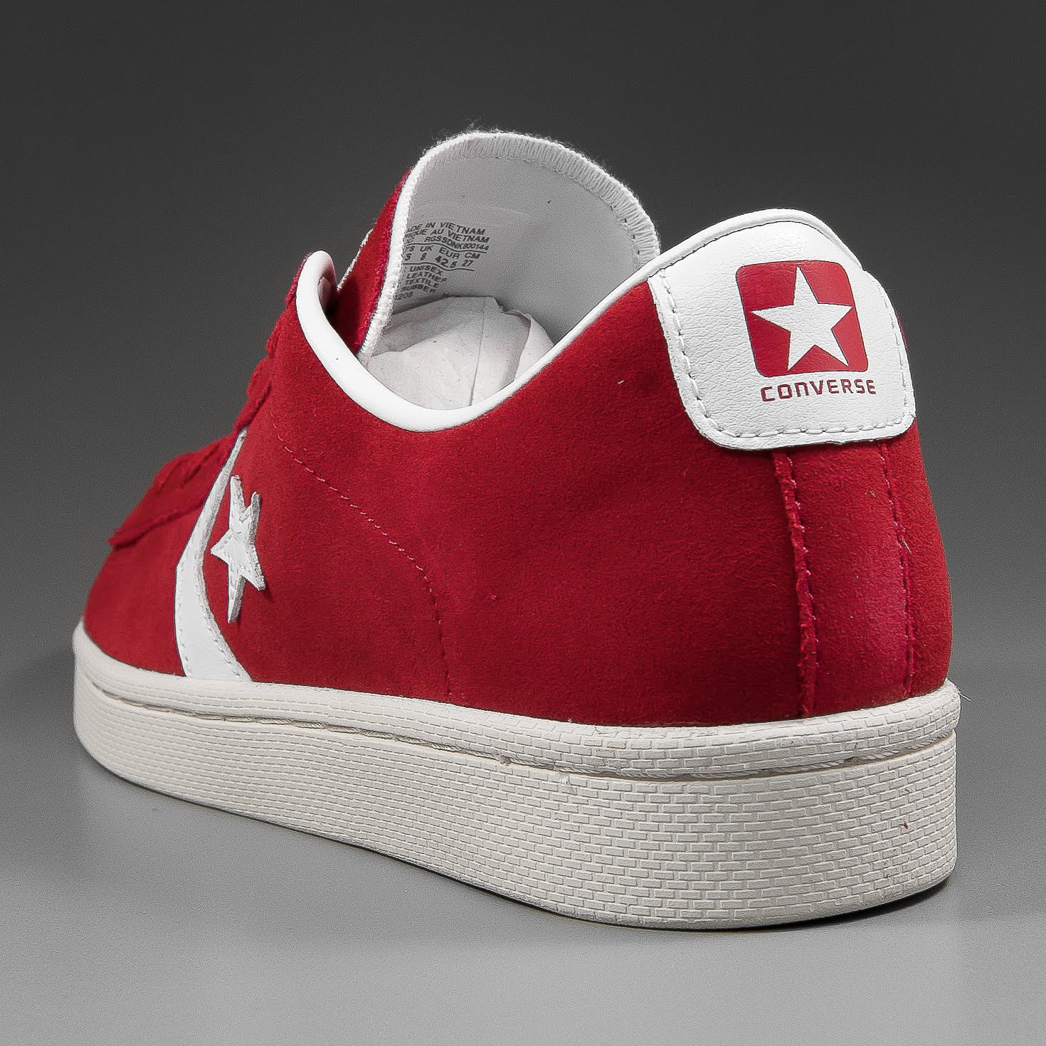 SOLEKITCHEN: Converse - Pro Leather - varsity red/white-offwhite