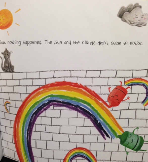 STORYWRAPS: How the Crayons Saved the Rainbow - a bookwrap