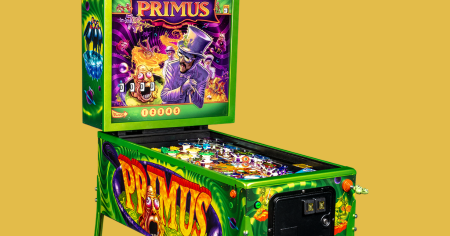 Here Comes The Flood: Primus: Custom Pinball Machine