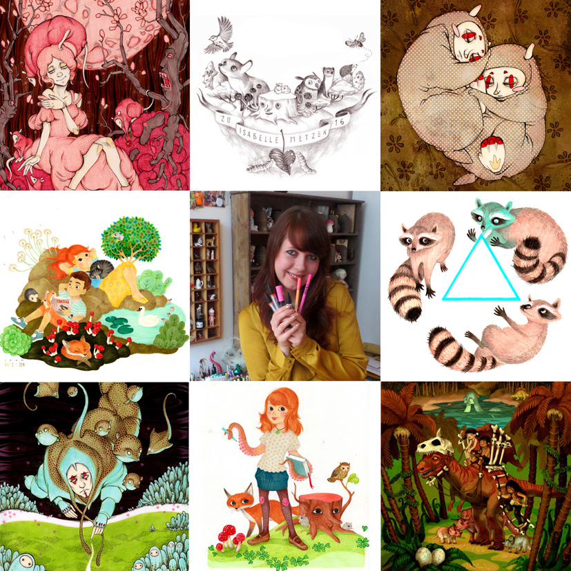 the artwork of Isabelle Metzen: artvsartist