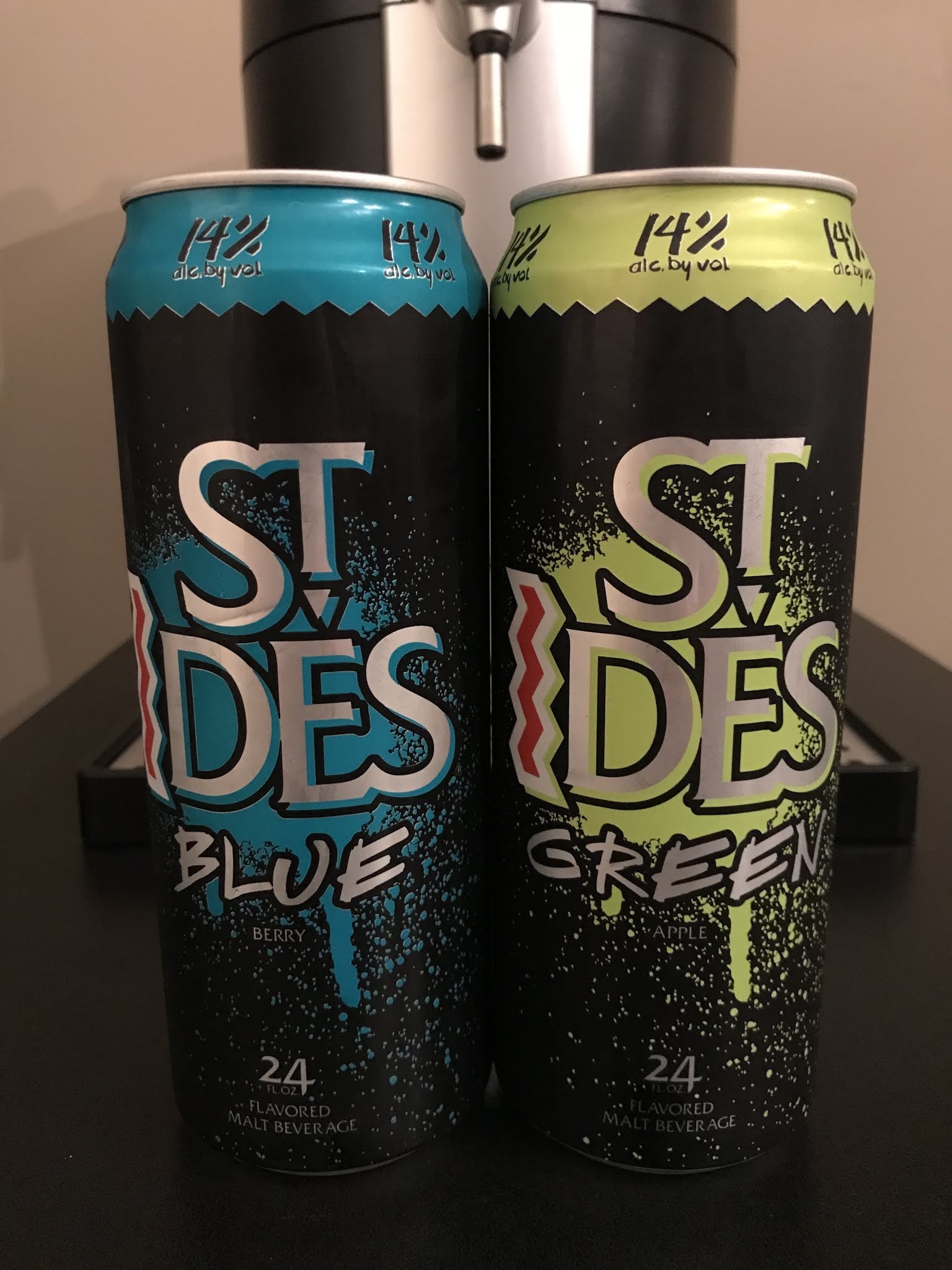 Malt Beverages Of The Week - St. Ides Blue and St. Ides Green