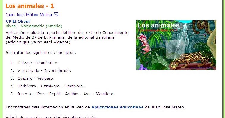 TIC y TAC en el Castillo de Pioz: Los Animales-1