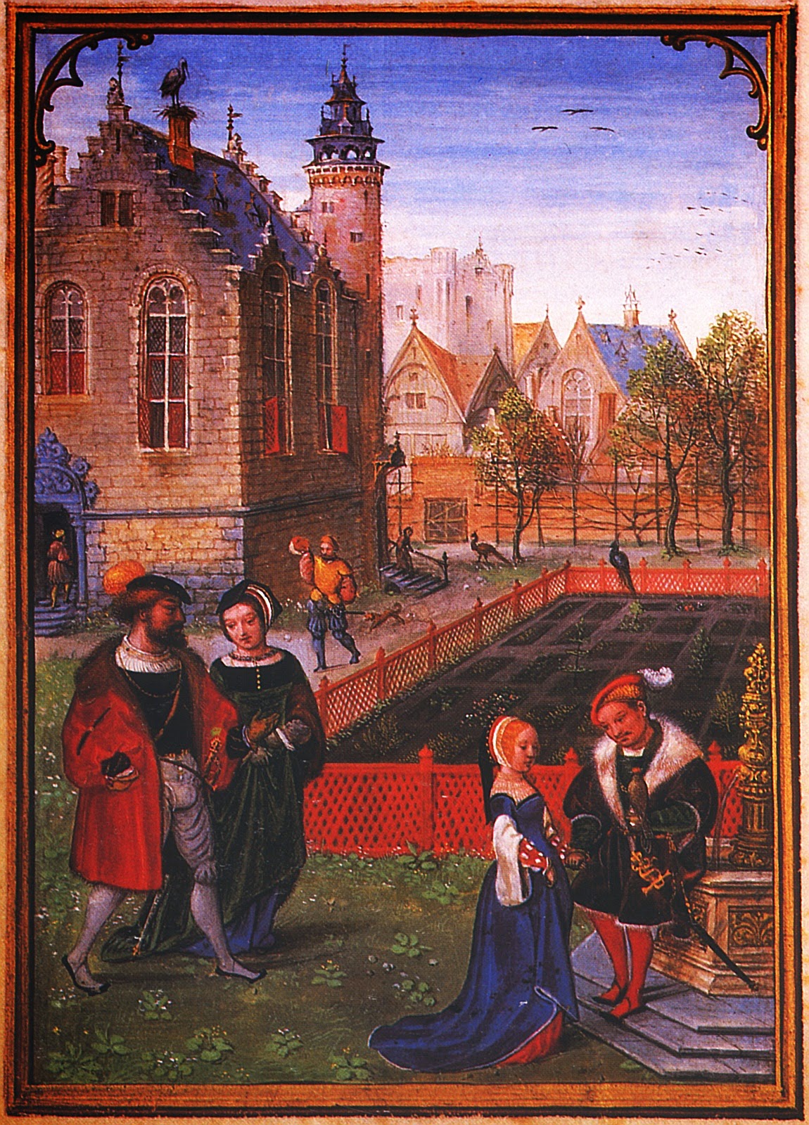 Medievalnie i garnizonowo...: Alegorie miesięcy - kwiecień