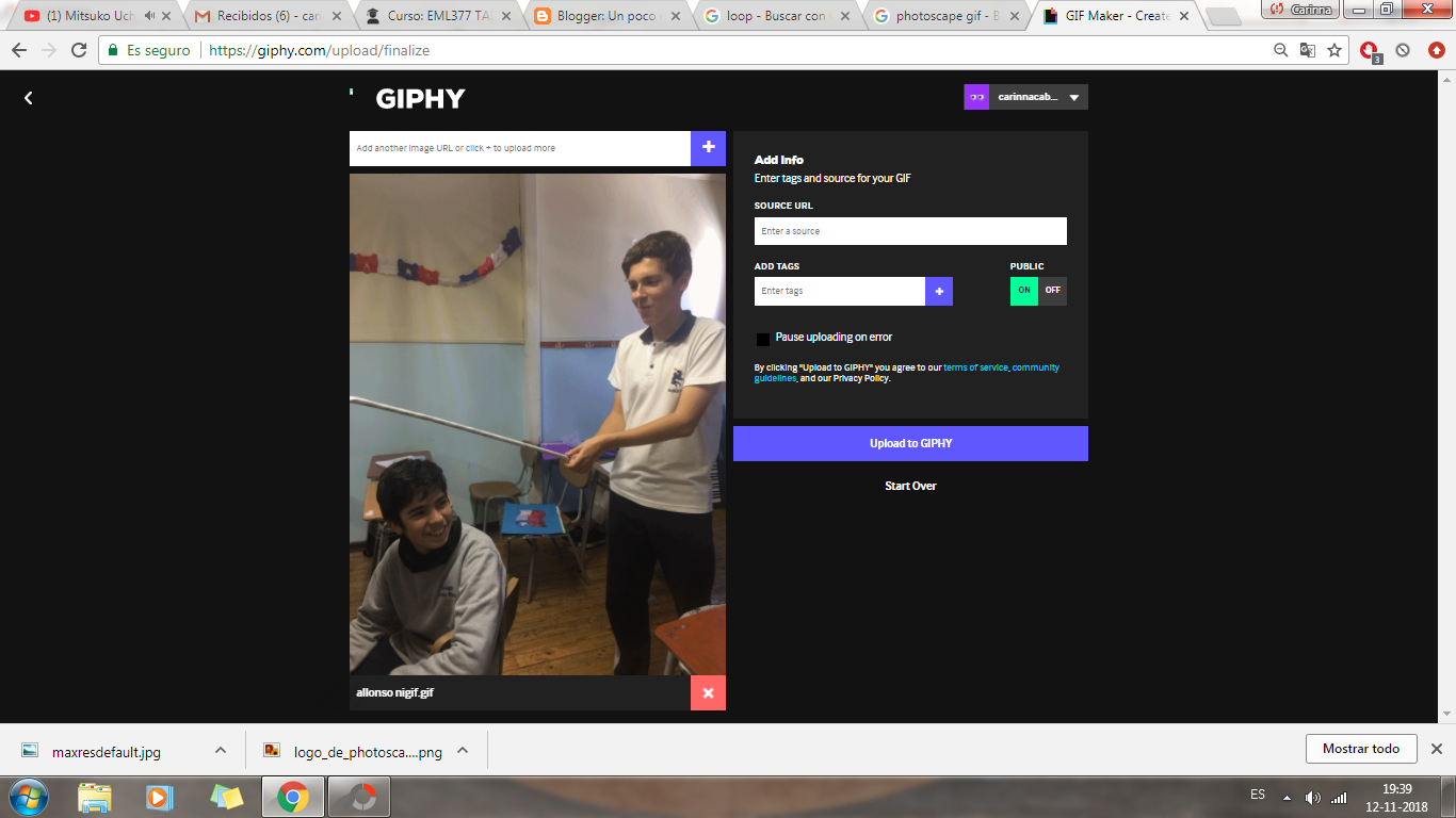 EL ARTE DEL STOP MOTION EN UN GIF
