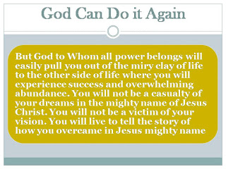 Dare to Succeed: God Can Do It Again