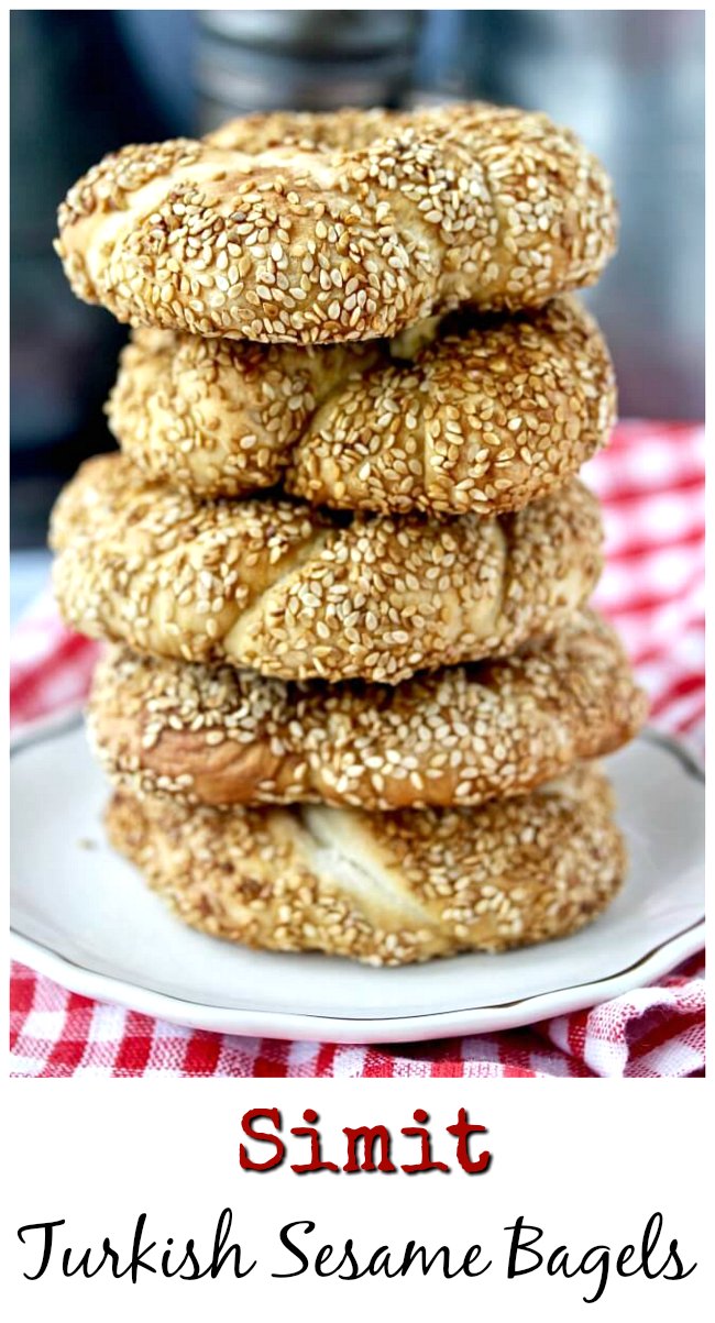 Simit - Turkish Sesame "Bagels" | Karen's Kitchen Stories