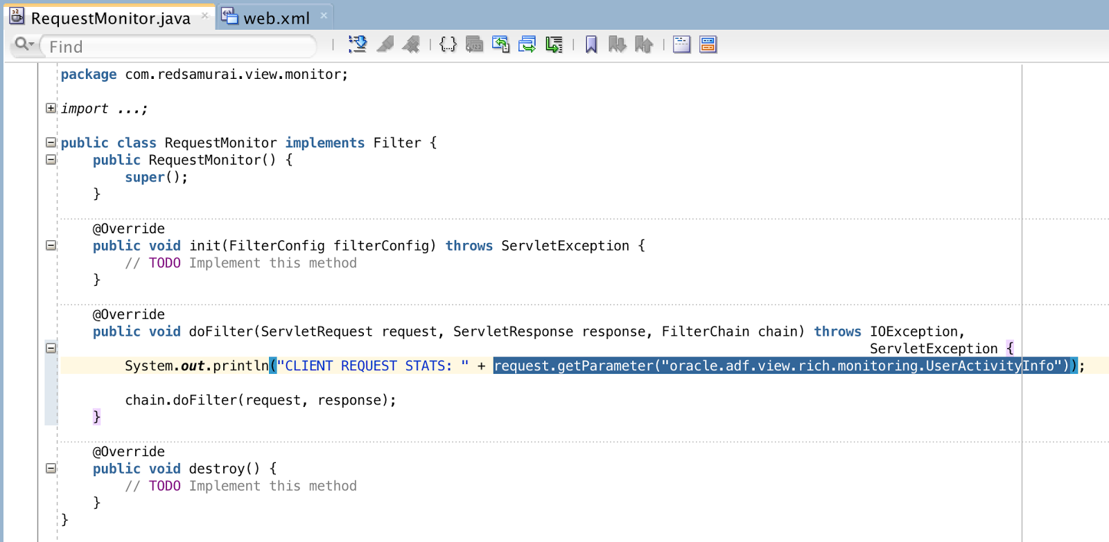 Andrej Baranovskij Blog: Monitoring ADF 12c Client Request Time with ...