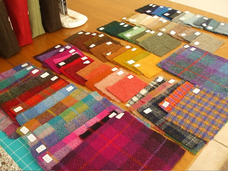 The Harris Tweed Samples