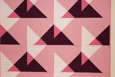 Selvage Blog: Translucent Triangles Quilt