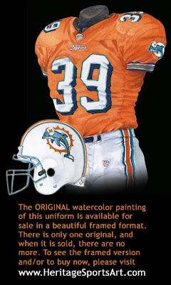 Miami Dolphins Uniform and Team History | Heritage Uniforms and Jerseys ...