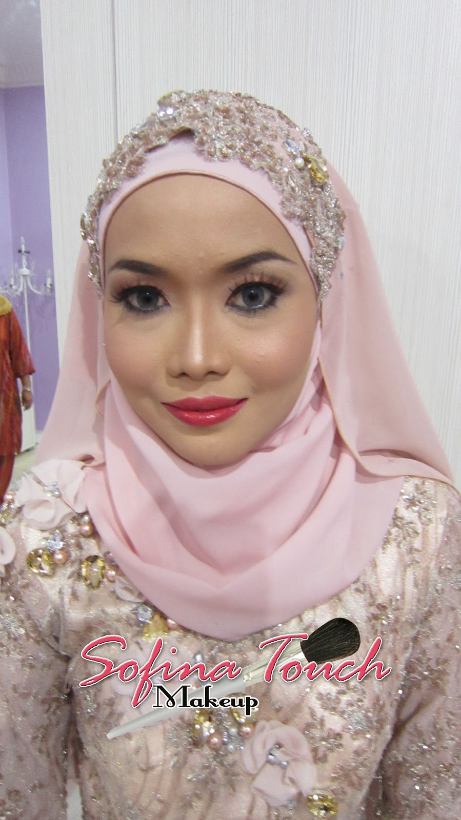Sofina Touch Makeup : Mekap Nikah Zaty Kajang