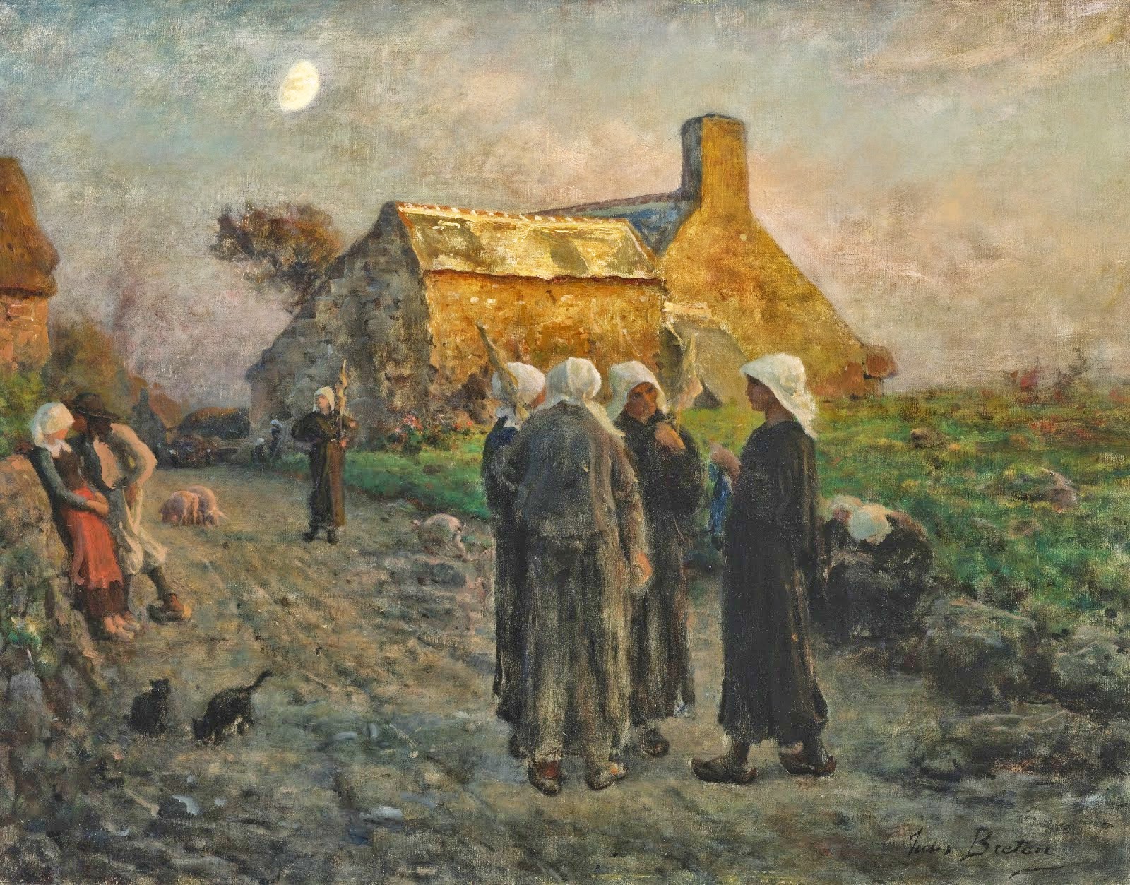 Jules Breton | Realist painter | Tutt'Art@ | Pittura • Scultura ...