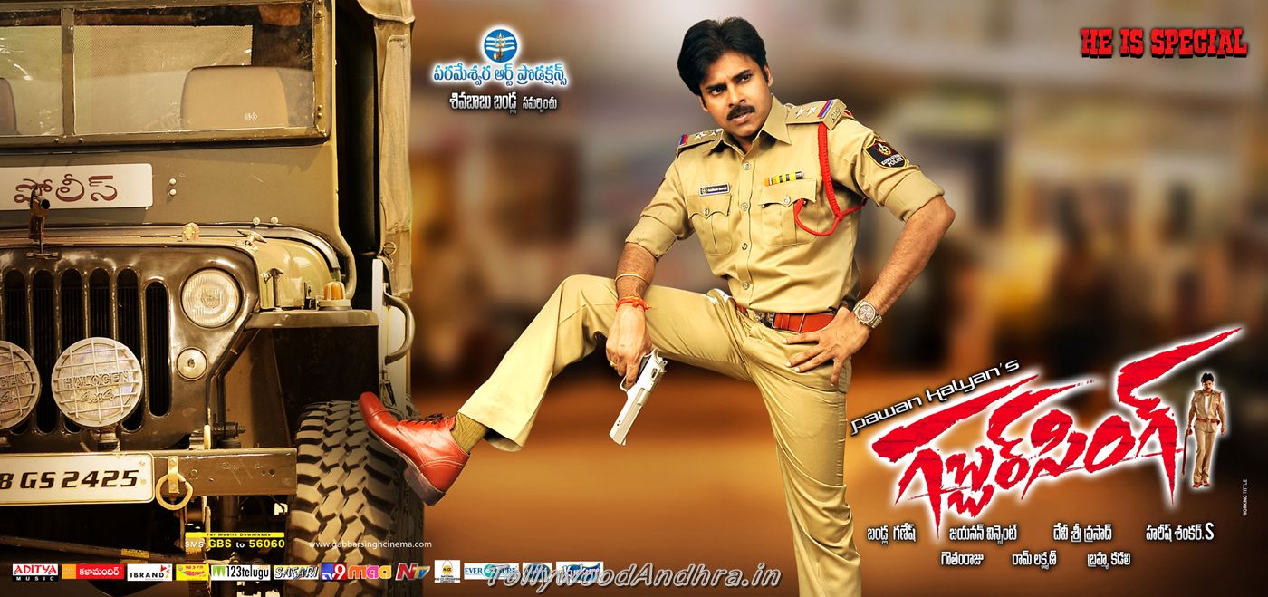 Chaitanya Kumar Vummethala: Gabbar Singh Movie Review by Chaitanya ...