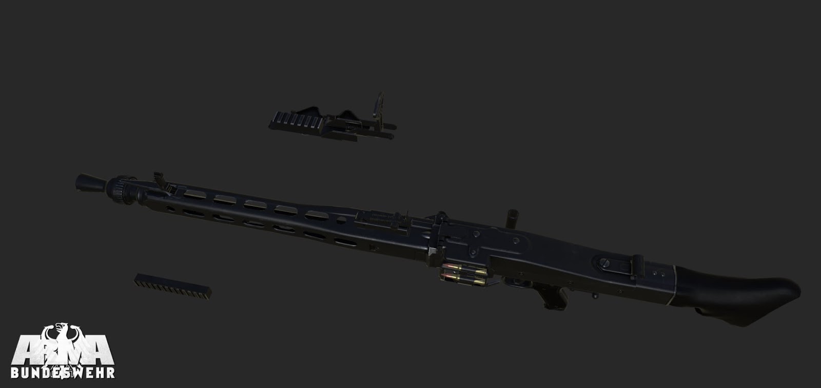 MG3 汎用機関銃を Arma 3 用ドイツ連邦軍 MOD で作製中 | 弱者の日記^^ - Arma 3 MODとアドオン紹介