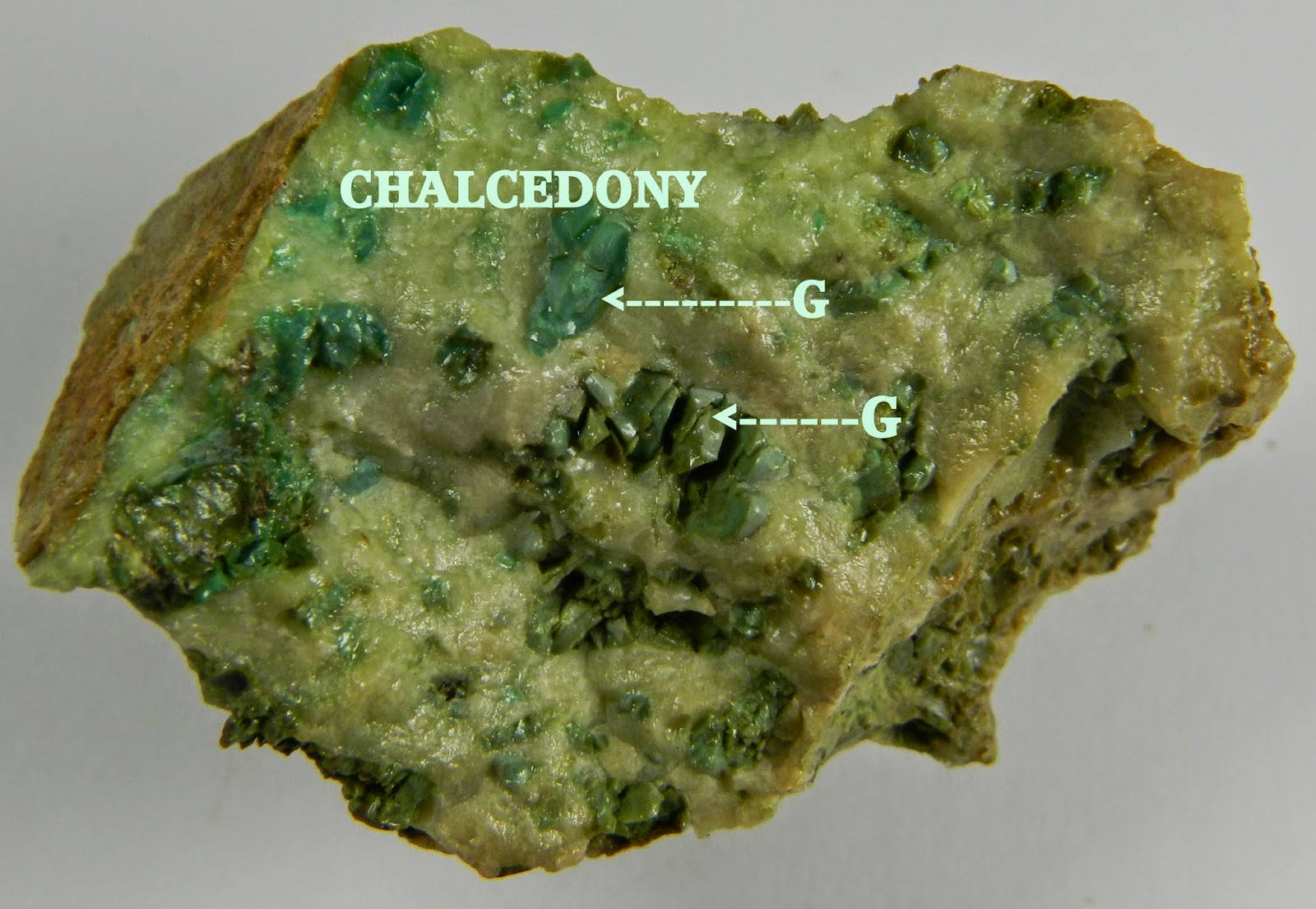 CSMS GEOLOGY POST: GARNIERITE: LATERITIC GREEN NICKEL "MINERAL"