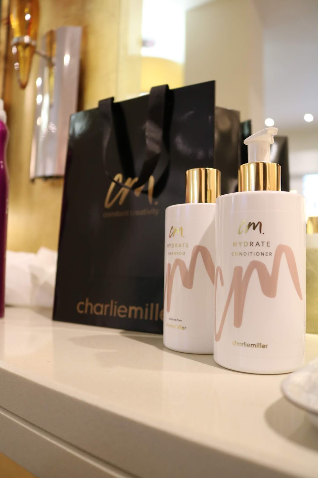 Charlie Miller Launch Haircare Range! - Aoife Malone
