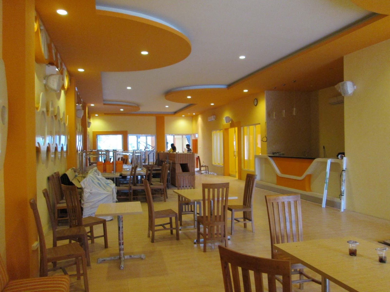 Resto Cafe Probolinggo | Plafond Gypsum
