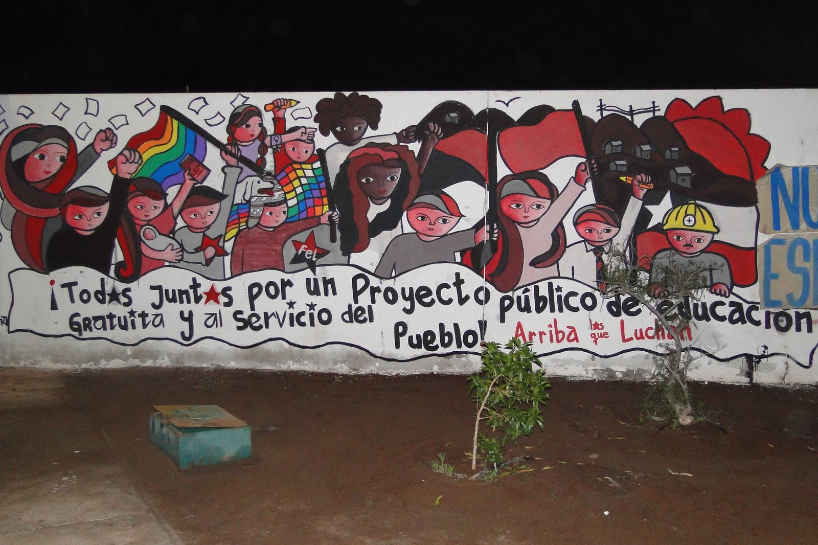 Unidades Muralistas Luchador Ernesto Miranda - UMLEM Chile: MURAL UMLEM ...