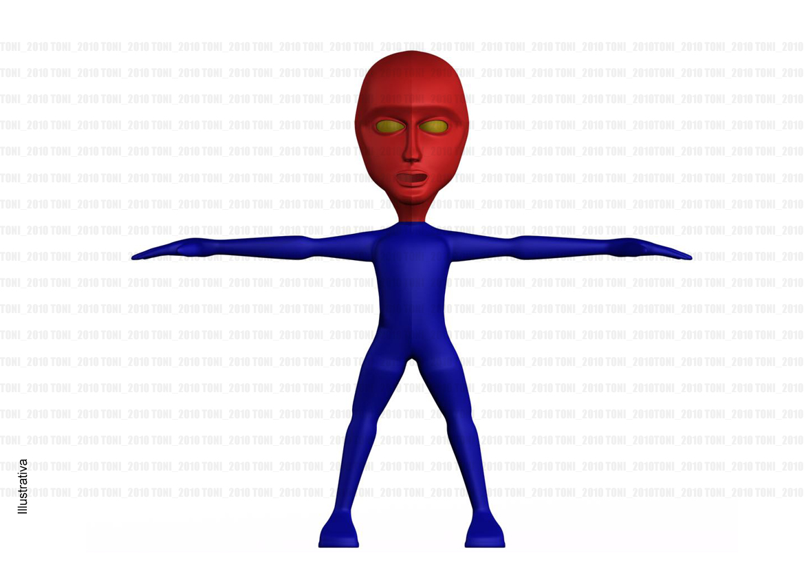 Designer / Modelagem 3D: Boneco