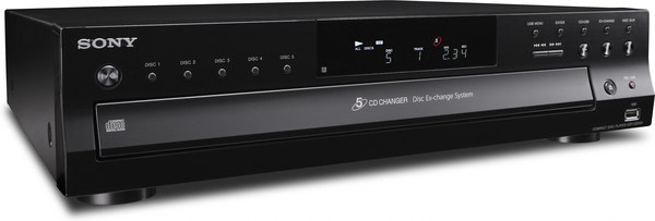 Home Audio in Speed Audio: Sony CDP-CE500 Compact Disc Player