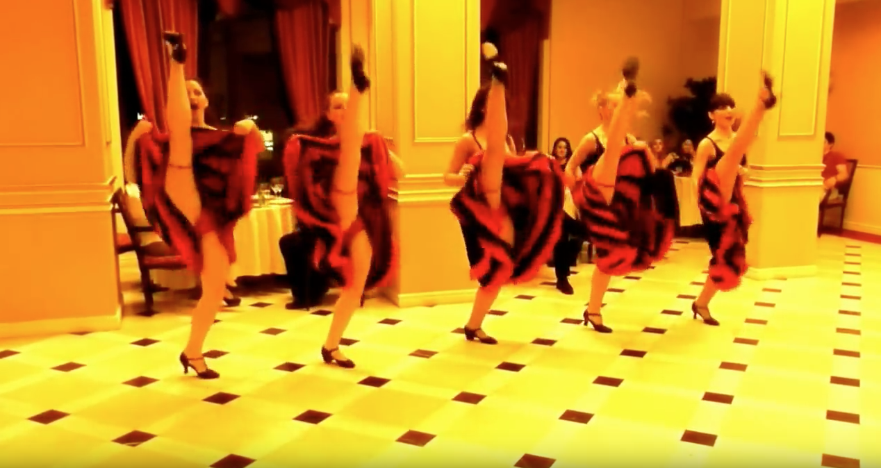 Cancan Dancers!: Cancan Grand Hotel Traian in Romania