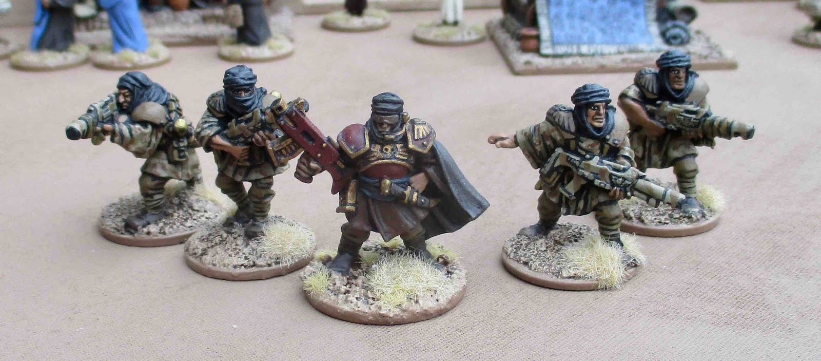 Tim's Miniature Wargaming Blog: 40K - 382nd Tallarn (Desert Raider ...