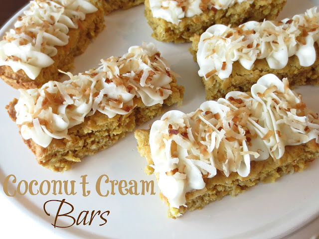 Kaitlin in the Kitchen: Coconut Cream Bars
