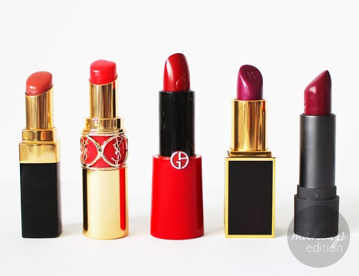 The Makeup Edition: MY TOP 5 LUXURY LIPSTICKS